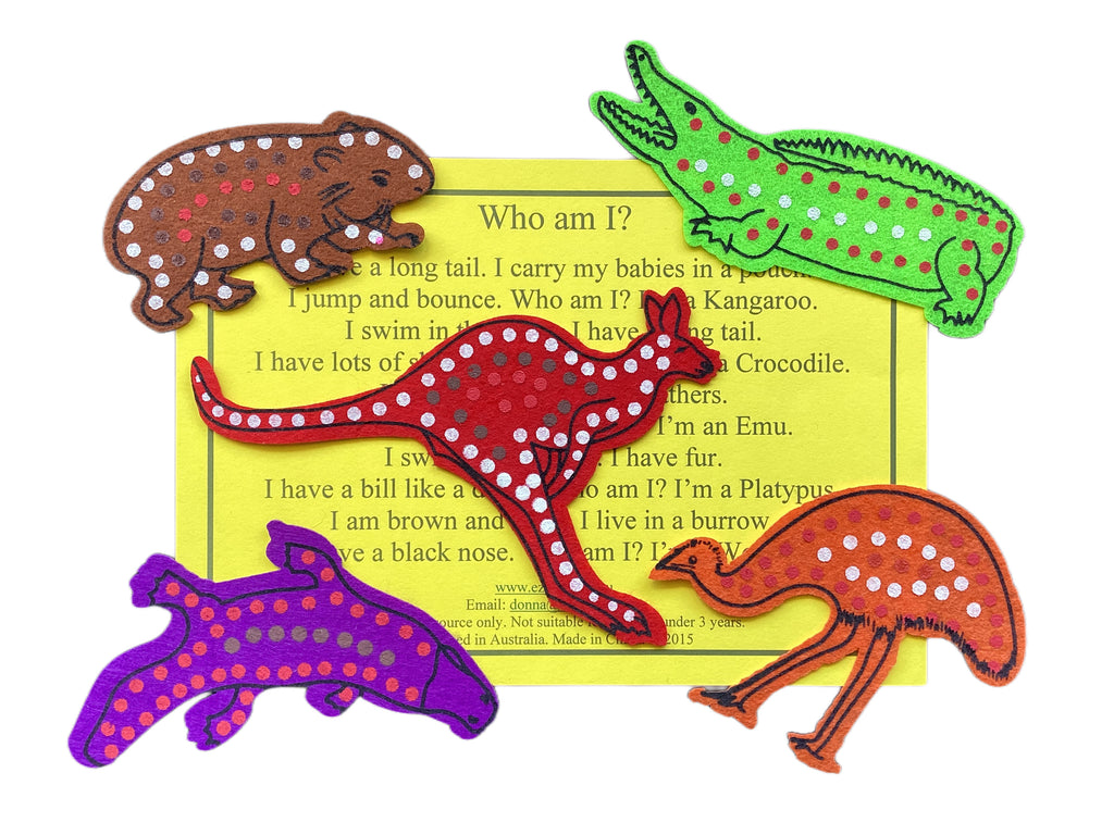 Who Am I? Australian Animals – EzyEd
